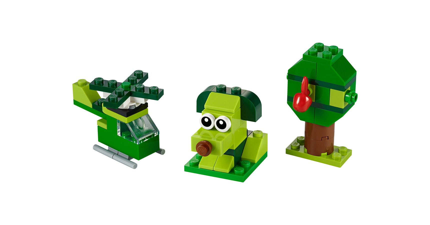 LEGO® Classic - Kreatív zöld kockák - LEGO - Szupiszuper LEGO kocka ...